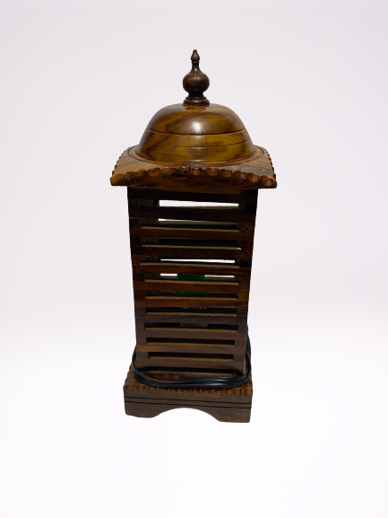 Carved Wooden Lamp | Dayz Connect